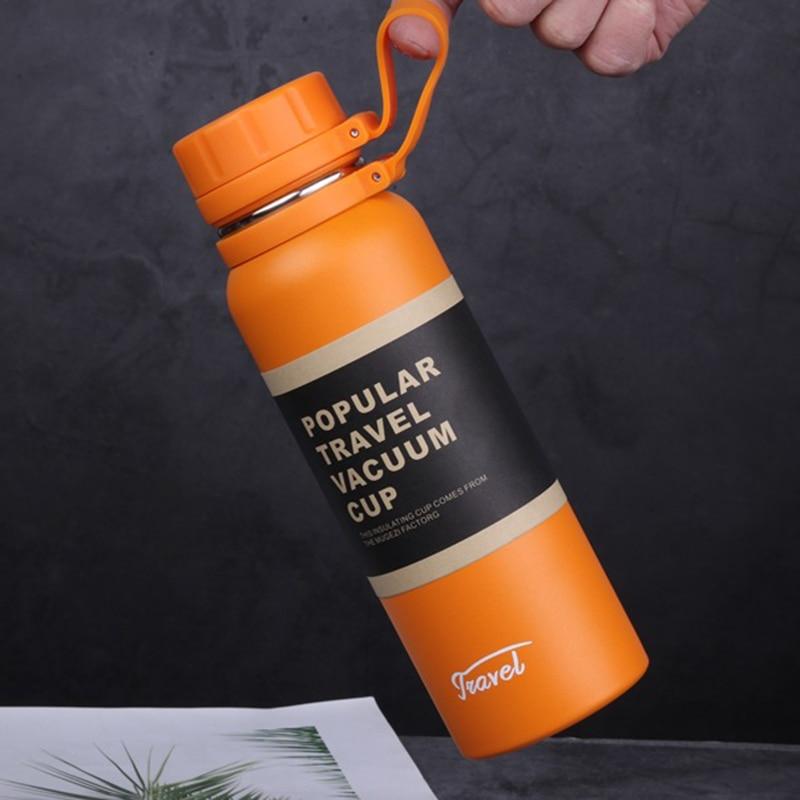 Cheap Water Bottle 650 850 1100ml Portable Vacuum Flask Double Stainless Steel Sport Outdoor ...