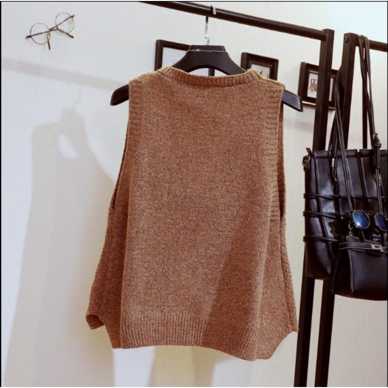 Cheap DX~~New V-neck sweater vest Korean version short sweater vest ...