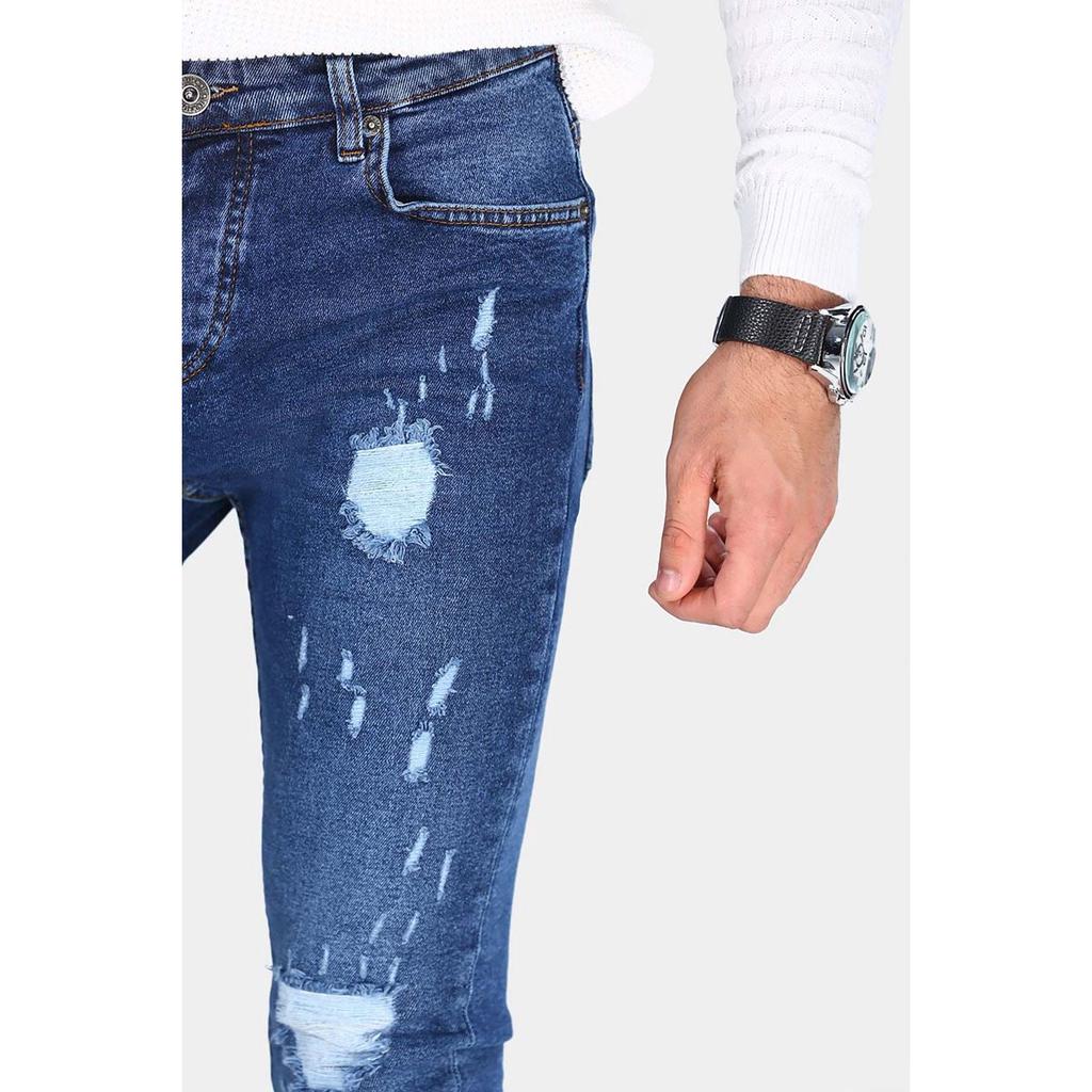 Buy Ripped Patterned Men's Jeans at affordable prices — free shipping ...