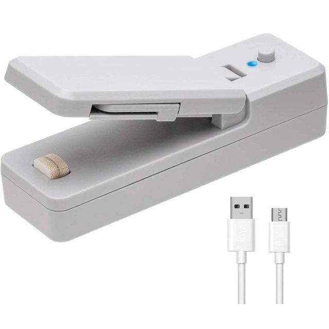 Buy USB Charging Mini Sealing Machine Household Snack Plastic Packaging ...