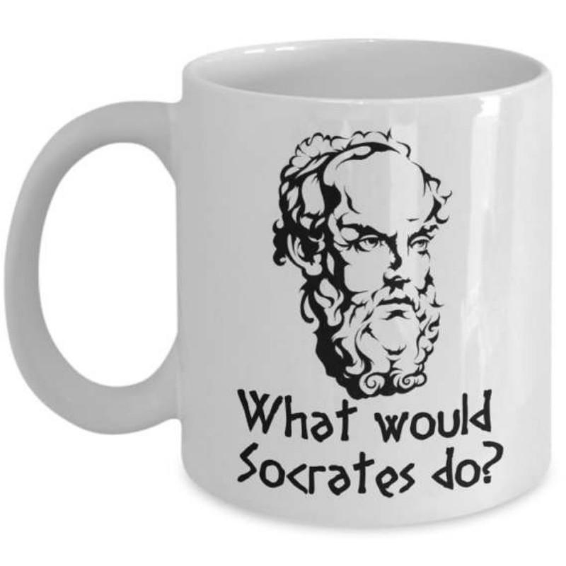 Buy Funny Philosophy Mugs , What Would Socrates Do , Ideal Philosopher ...