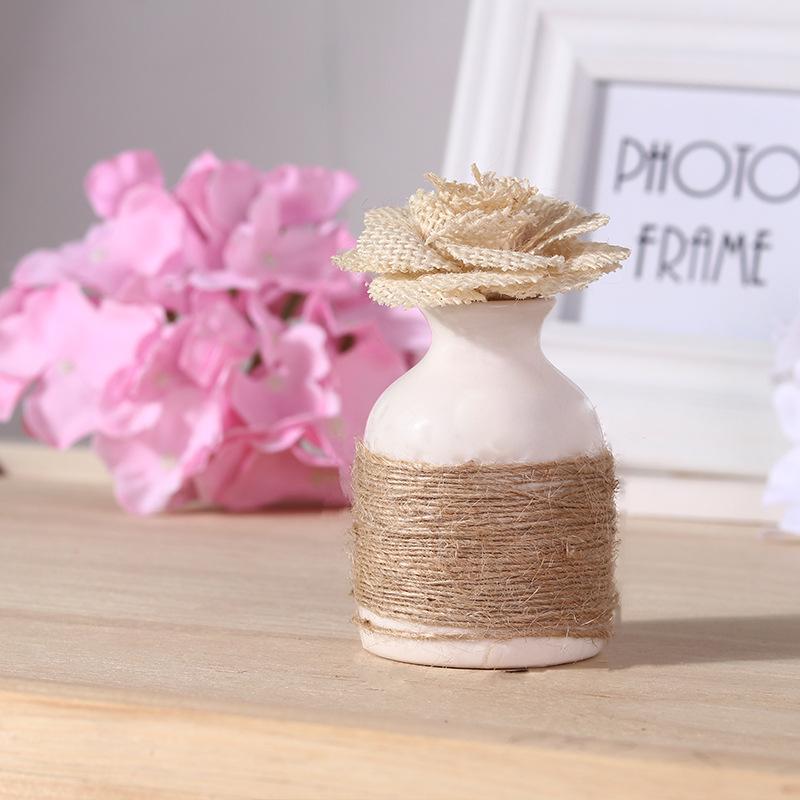Buy 100m/Roll Natural Hemp Rope DIY Tag Label Hang Rope Wedding at ...