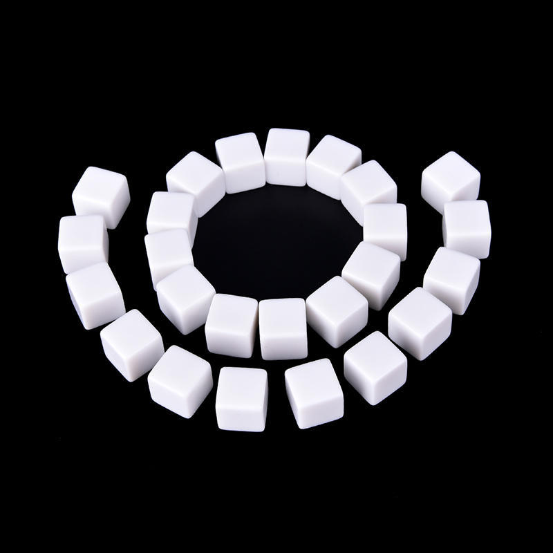 Buy 25Pcs 16Mm Gaming Dice White Standard Six Sided Die 6D Rpg Counting ...