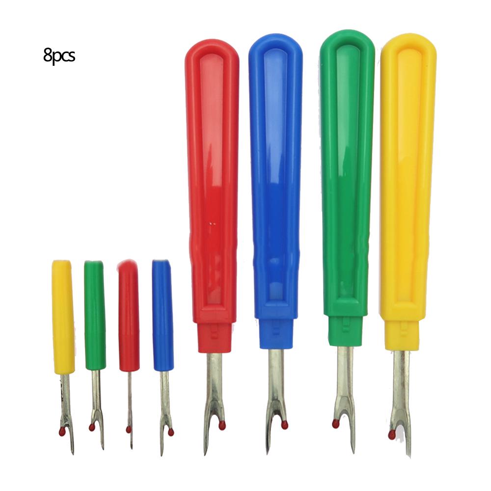 Buy 8 In 1 Thread Cutter Seam Ripper Plastic Handle Stitch Sewing ...
