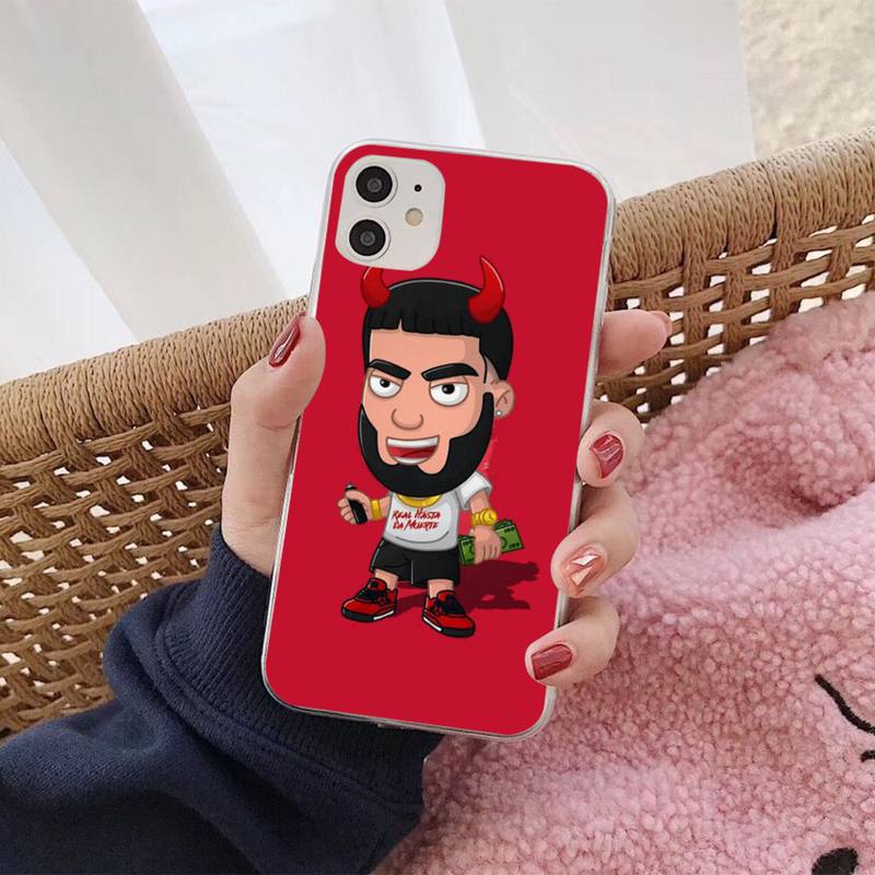 Rapper Anuel AA Real Hasta La Muerte Phone Case for iphone 13 8 7 6S ...