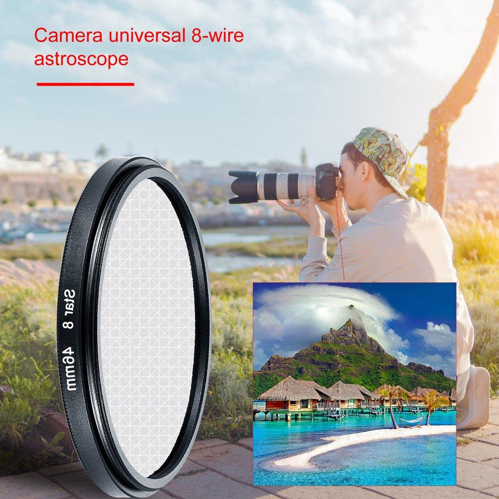 Buy Camera Accessories 8 Line Filter Lens Protecting Filter Glass ...