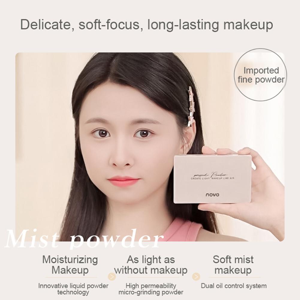 Buy Loose Powder Moisturizing Oil Control Makeup Powder Brightening ...