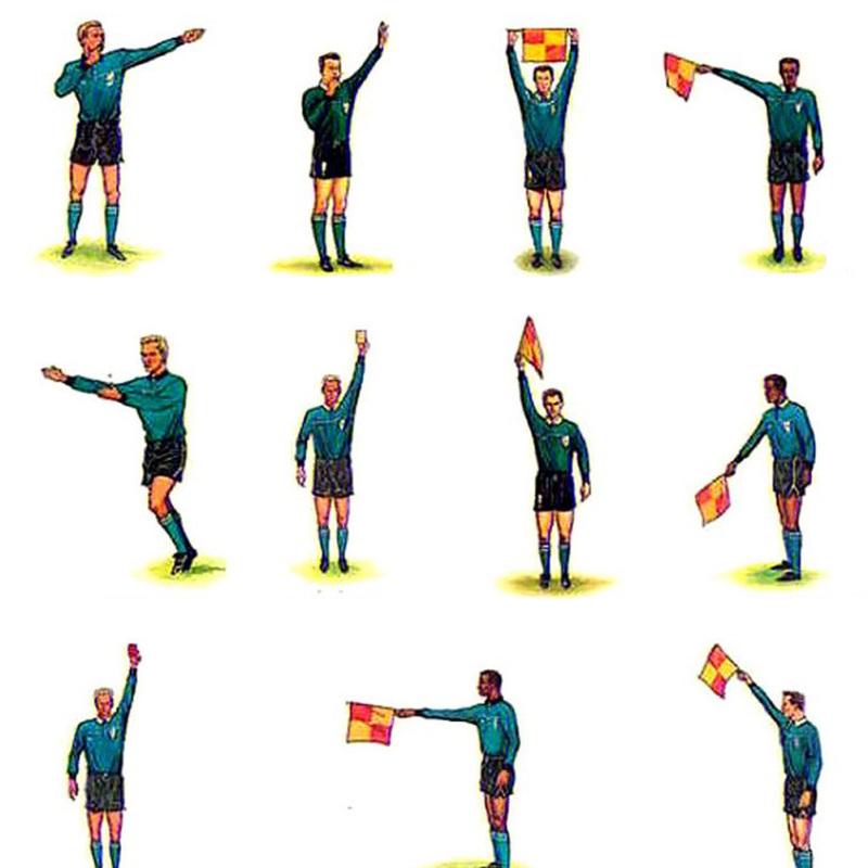Soccer Hand Signals