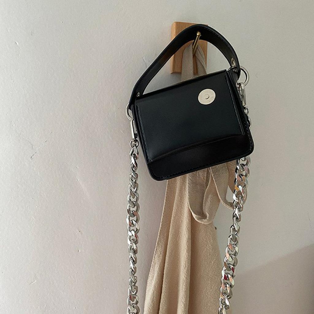 Buy BMS Chain Small Square Bag Student Shoulder Bag Magnetic Buckle ...