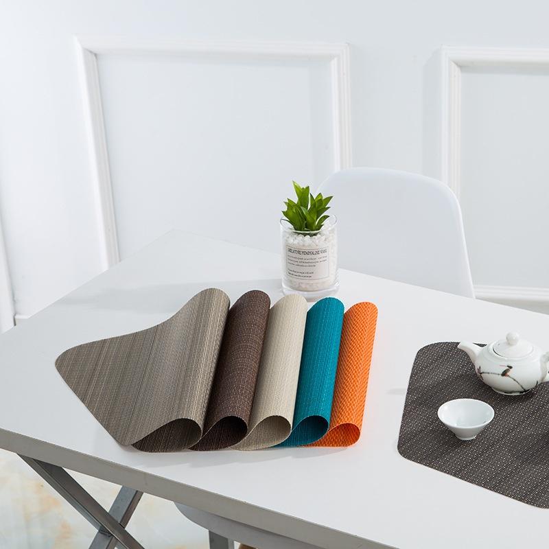 Buy Restaurant Insulation Tableware of The Pad The Fan Pure Color Eat ...