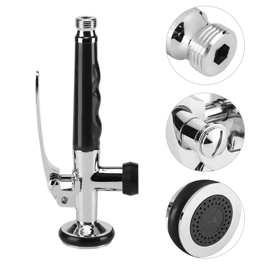 Buy Pull Down Faucet Swivel Sink Tap Pre-Rinse Spout Spray Head Kitchen ...