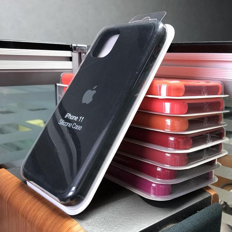 Buy Shockproof Liquid Silicone Case For iPhone 11 12 13 Pro Max 12Mini ...
