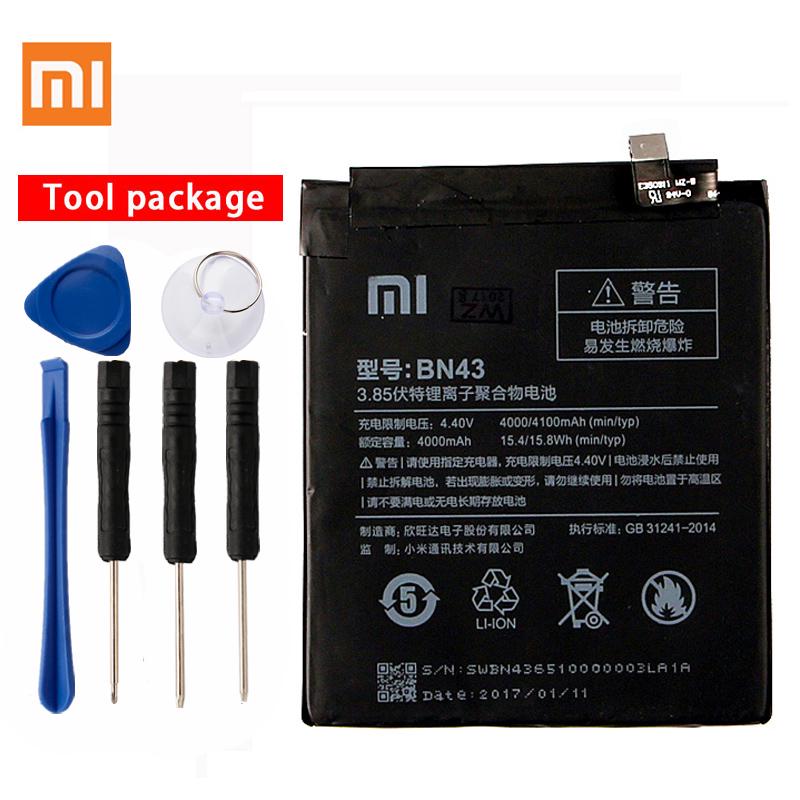 Buy Original High Quality BN43 Battery For Xiaomi Note 4X 4000mAh at ...