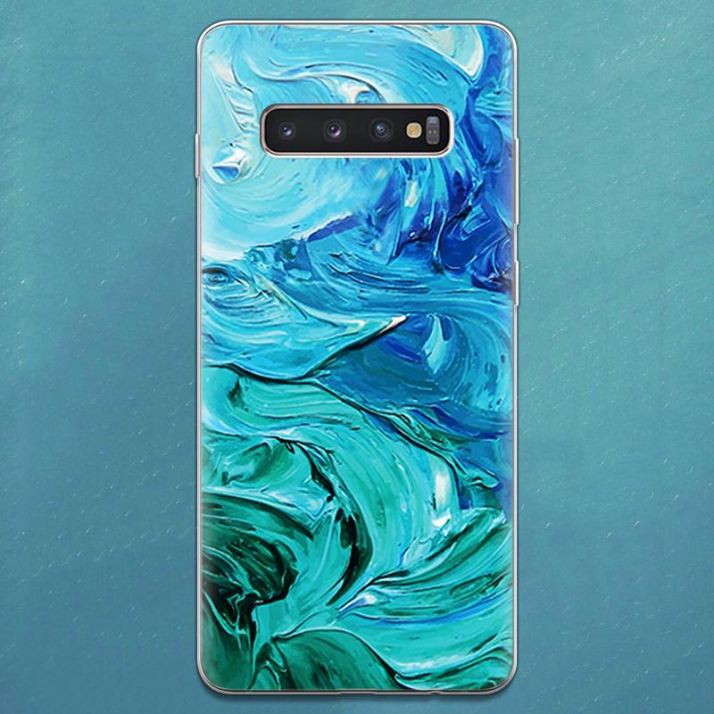 Luxury Marbled Soft Phone Case for Samsung Galaxy S10 Plus Cases S10lite S10e Back Bags Cover ...