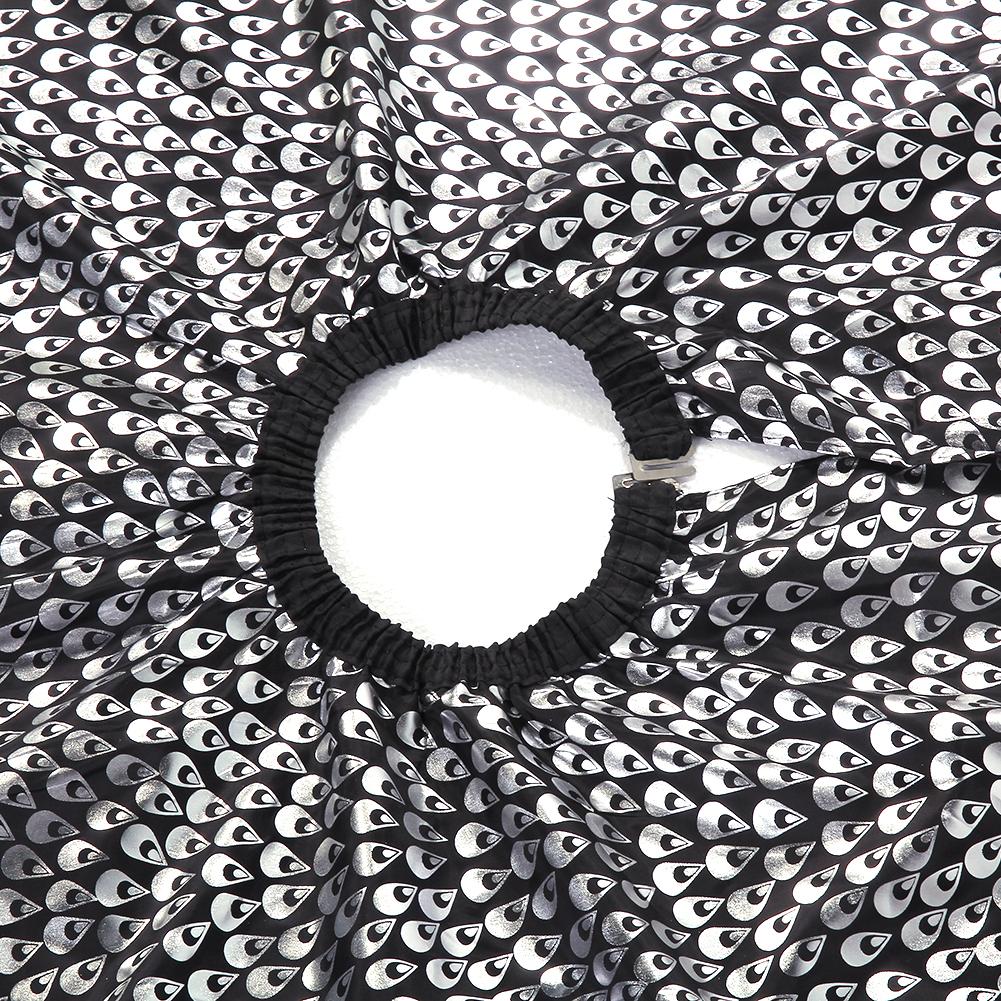 Hair Cut Cover Cloth Feather Pattern Waterproof Hairdresser Cape uygun ...