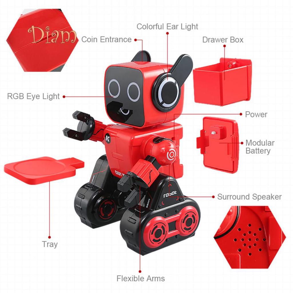 Buy OBS Programmable RC Robot Touch Voice Control Sing Dance Built-in ...