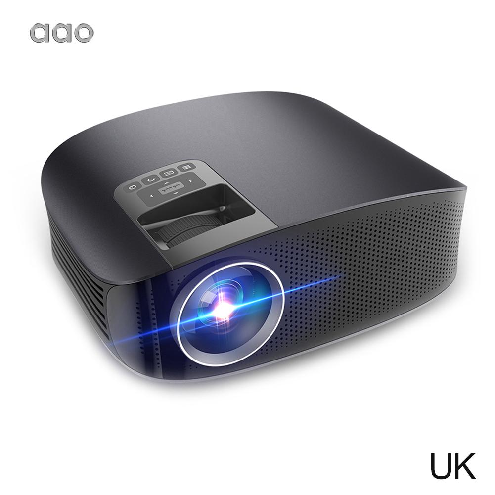 Buy AAO YG600 2000 Lumens HD1080P Home Multimedia Cinema Projector Mini ...