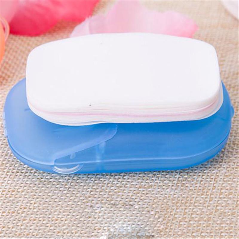 Disposable Boxed Soap Paper Travel Portable Hand Washing Box Scented ...