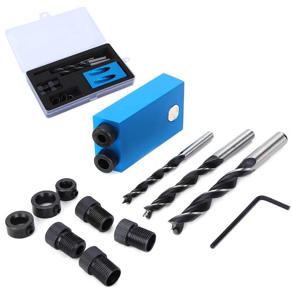 Blue Aluminum Alloy 15° Oblique Hole Locator with Magnetic Drill ...