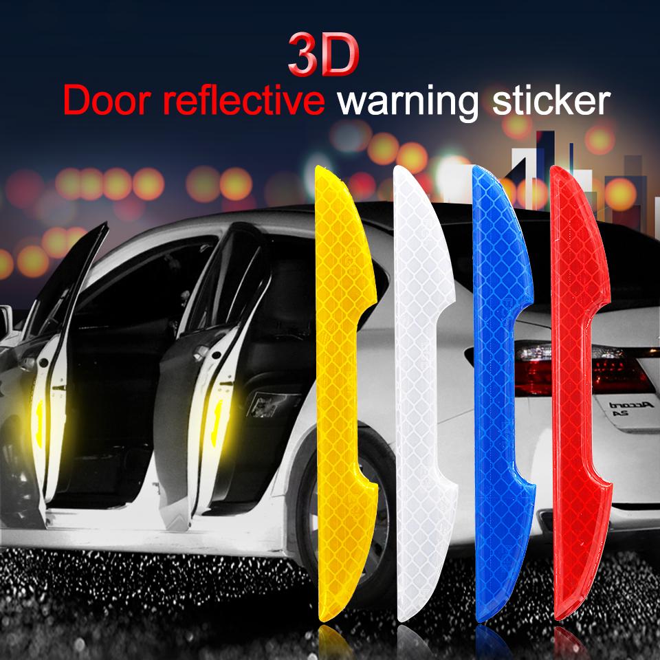 Car Reflective Strip Anti-collision Warning Sticker Safety Mark Scratch ...