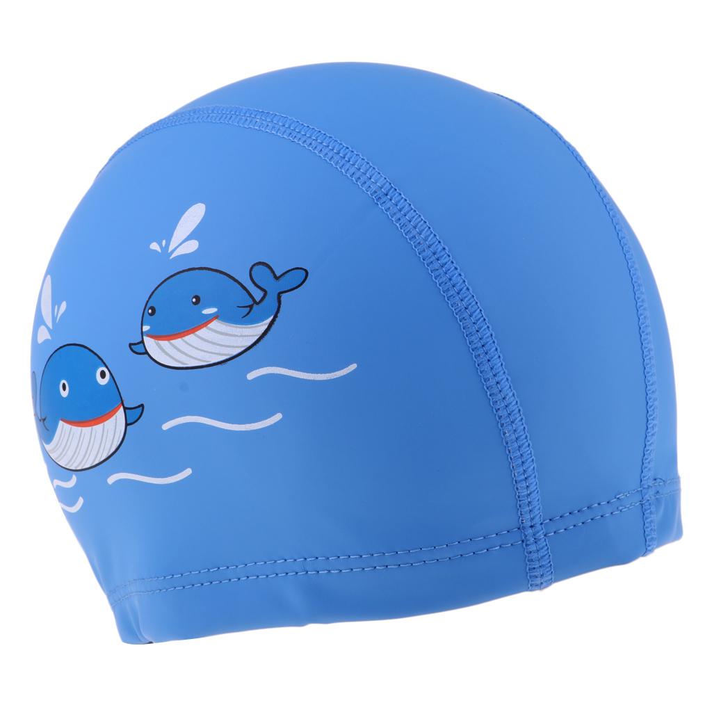 Buy Kids Children Swimming Pool Cap Swim Hat Waterproof Ear Wrap Crab ...