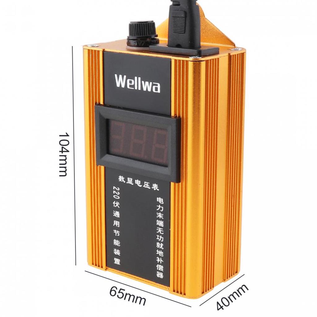 Buy 100KW 110V-220V Smart Power Saver Household Meter Electricity ...