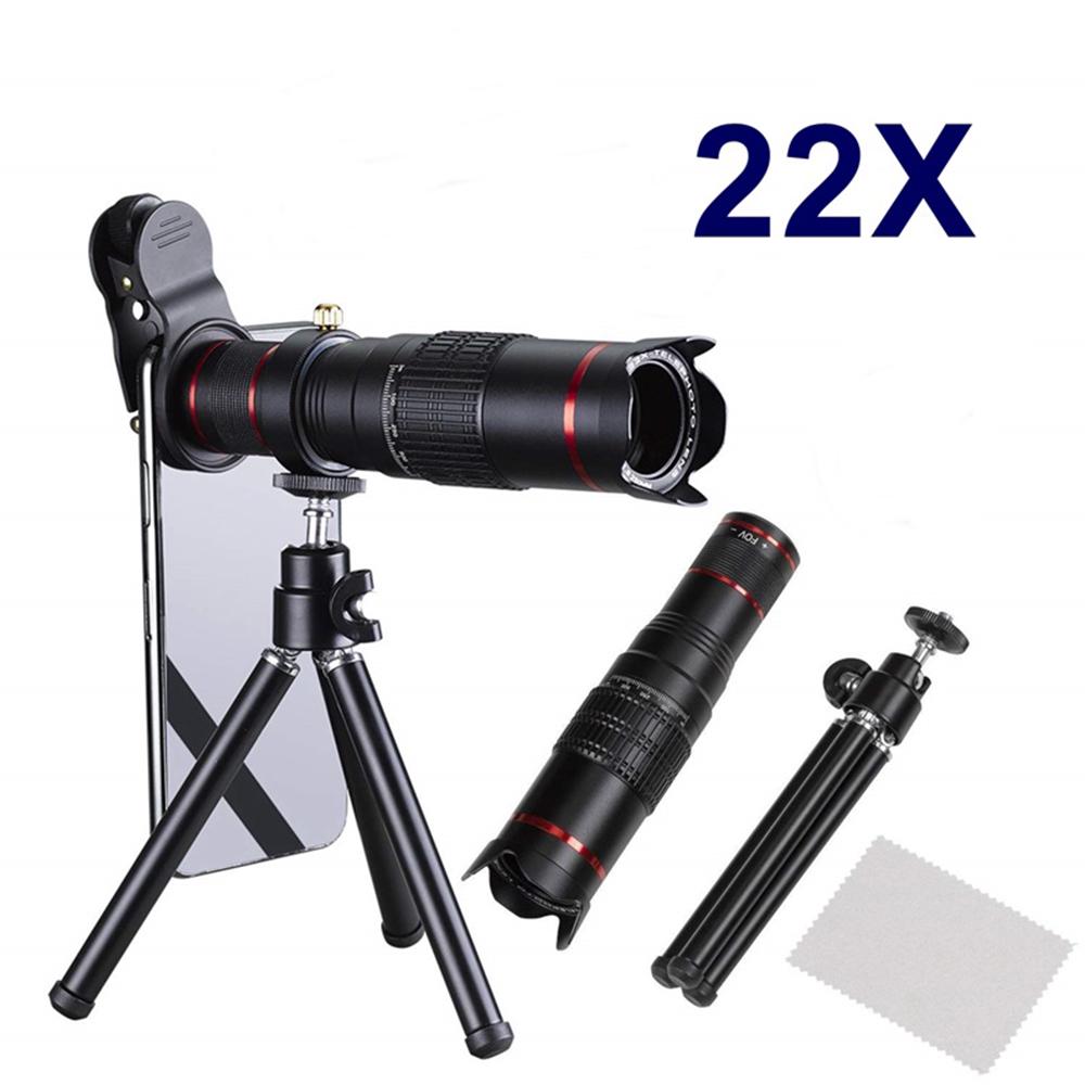 Buy Mobile 22X Dual Zoom Telephoto Telescope 4K HD Phone Camera Lens ...