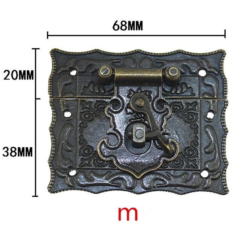 Buy Buckle Classical Box Retro Box Accessories Alloy Buckle Box ...