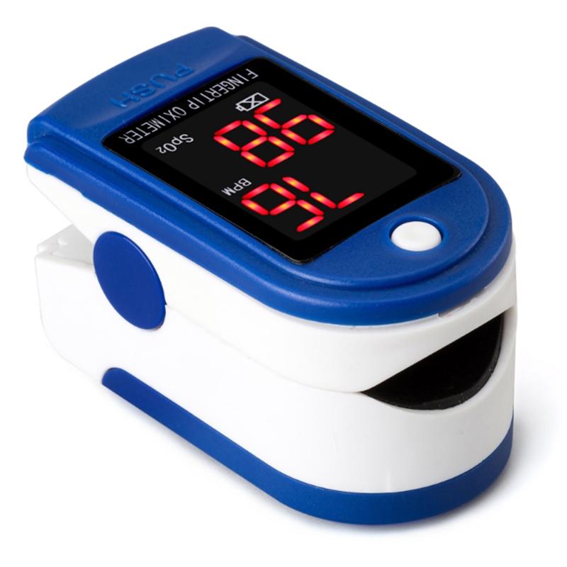 Buy Pulse Oximeter Fingertip Blood Oxygen Spo2 Monitor Fitness Tracker ...