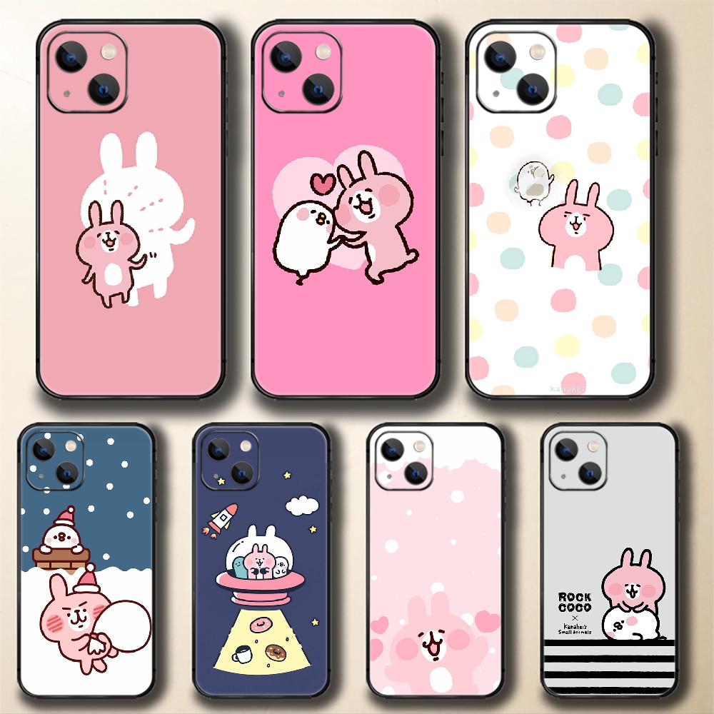 Pink Bunny Rabbit Cartoon Phone Case Cover For IPhone Xiaomi Redmi ...
