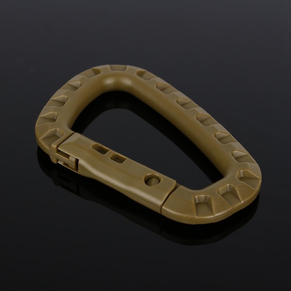 Cheap Outdoor D Shape Buckle Camping Climbing Carabiner Mountaineering ...