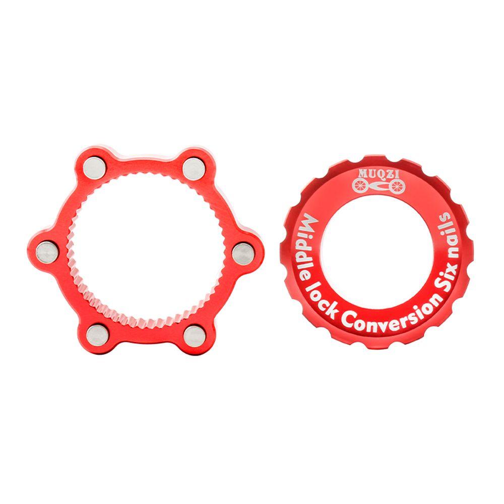 Buy Disc Bike Centerlock To 6-Hole Adapter Bike Hub Center Lock ...