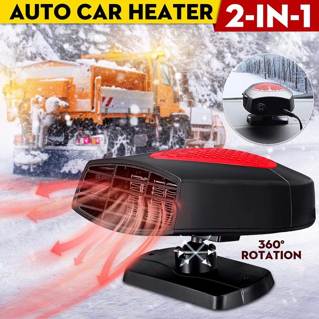 Buy 12V 150W Car Automobile Heater Fan Low Noise Hot And Cold Double ...