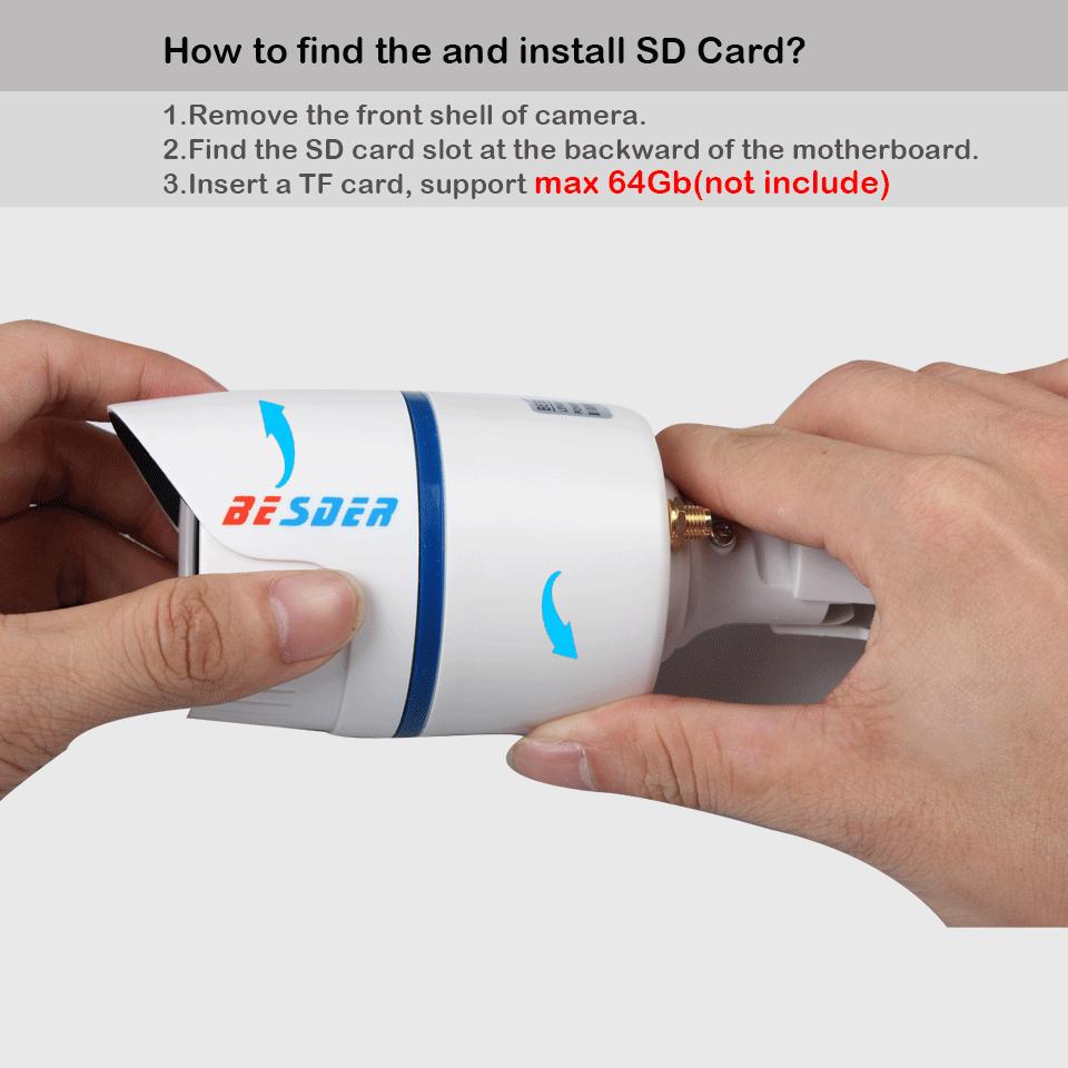 Buy Wifi IP Camera 1080P 960P 720P Wireless Wired P2P Alarm CCTV Bullet ...