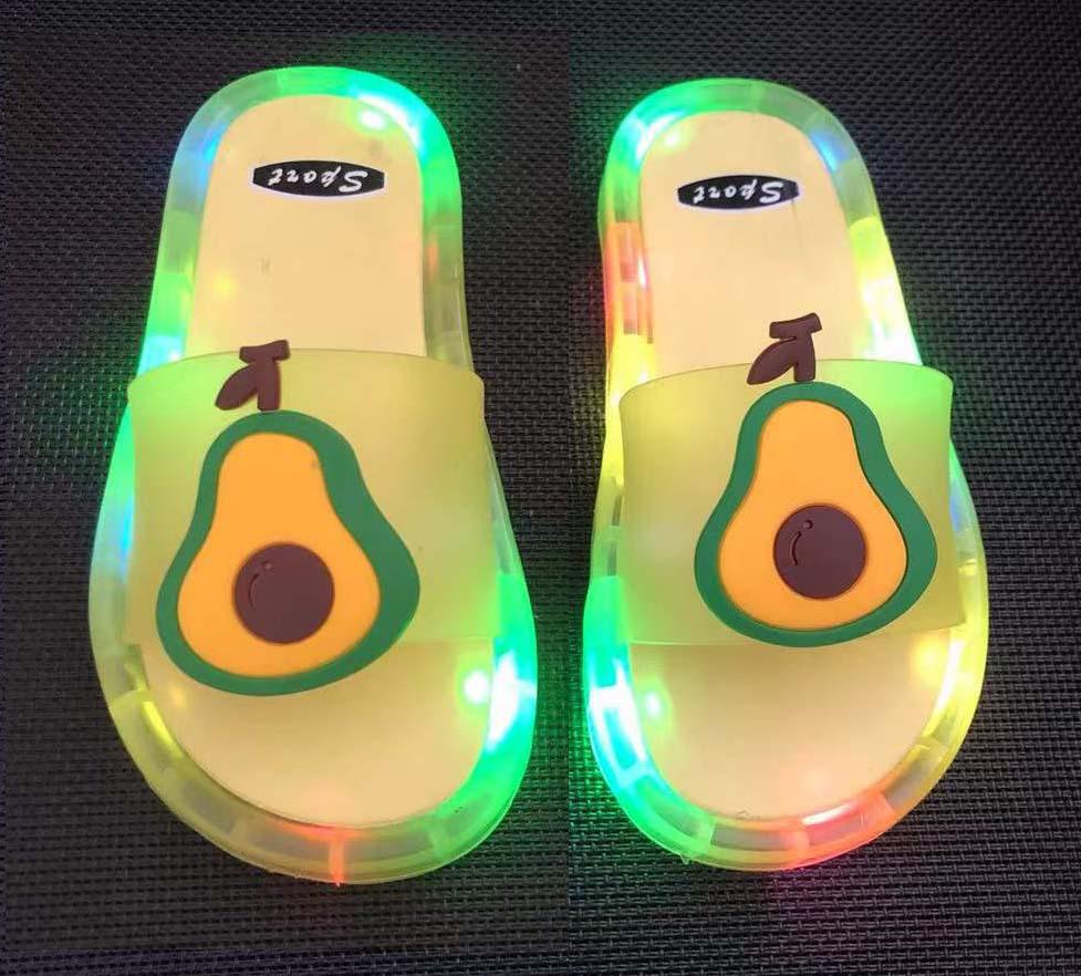 Buy 2022 Light Up Slippers Children LED Kids Slippers Baby Bathroom ...