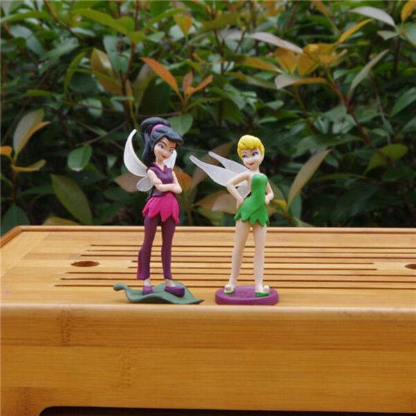 7 Adet / Set TinkerBell Tinker Bell Peri Eylem Stand Eylem Figürleri ...