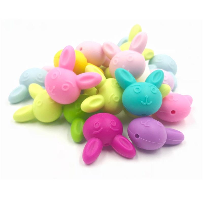 Buy Cute Silicone Animal Teether Silicone Beads Jewelry Accessories at ...