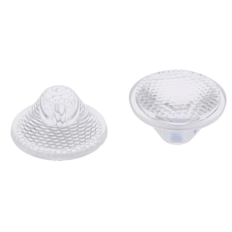 5 Pcs 1W 3W 5W Led Lens 20Mm Optical Pmma Flat Transparent Lenses 60 ...