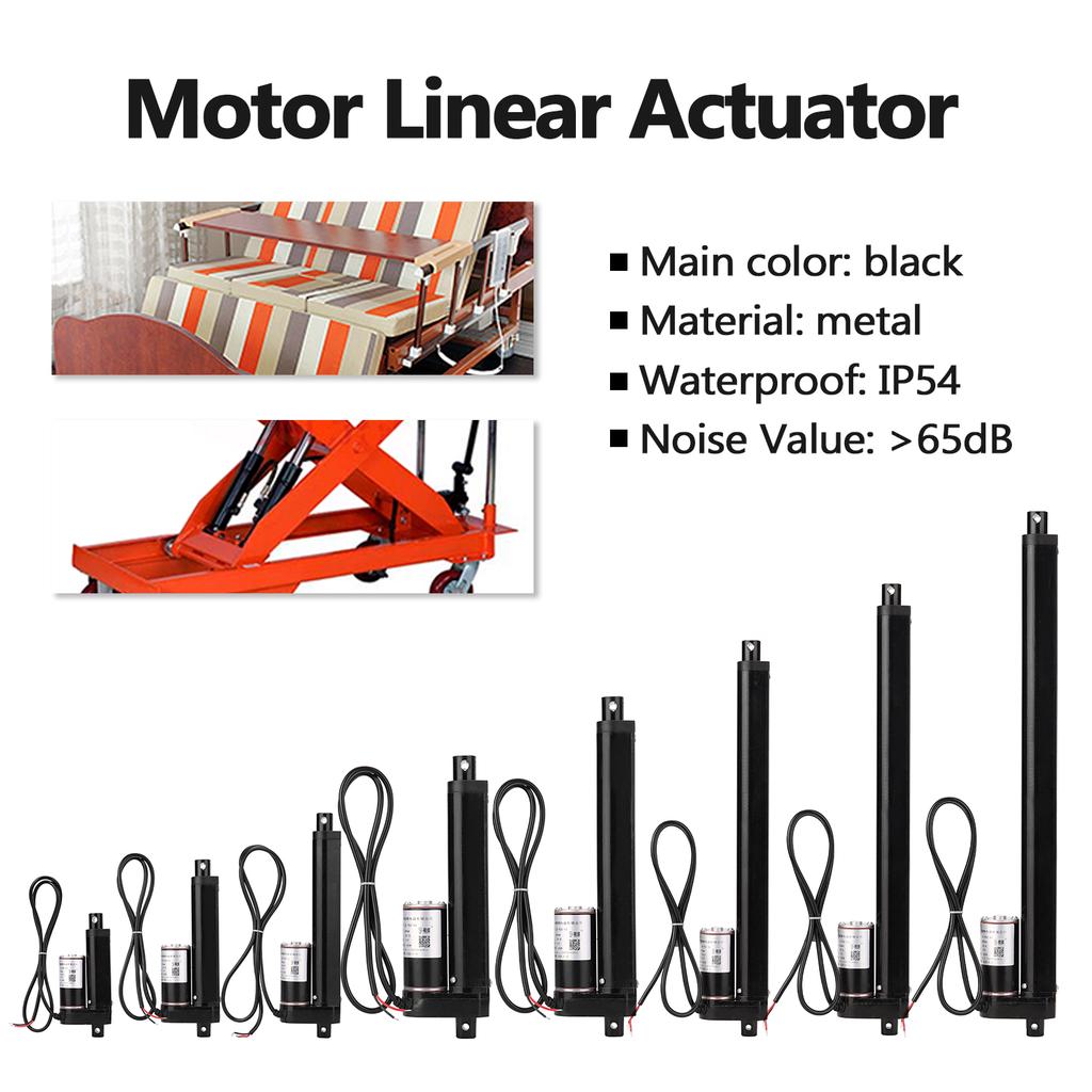 Buy 1000N Convinient Electric Linear Actuator Motor Linear Motion ...