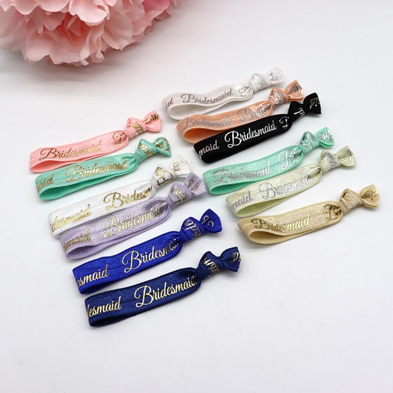 10Pcs/Set Team Bride Bachelorette Party Bracelet Bride To Be Deco ...