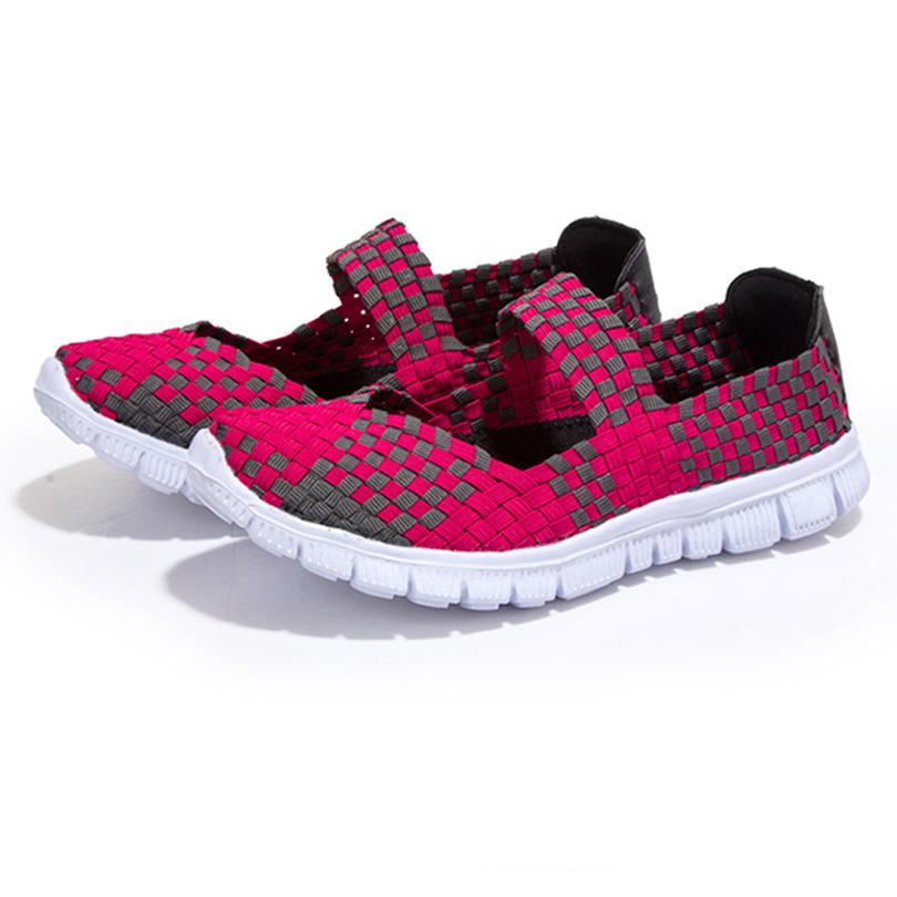 Women Casual Breathable Running Sneaker Mesh Fabric Shoes-buy at a low ...