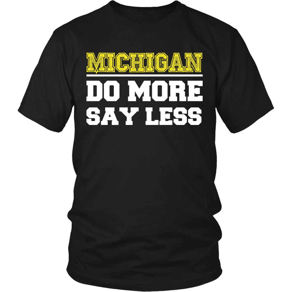 Buy Do More Say Less Unisex Shirt With Saying Summer Men T Shirt O ...