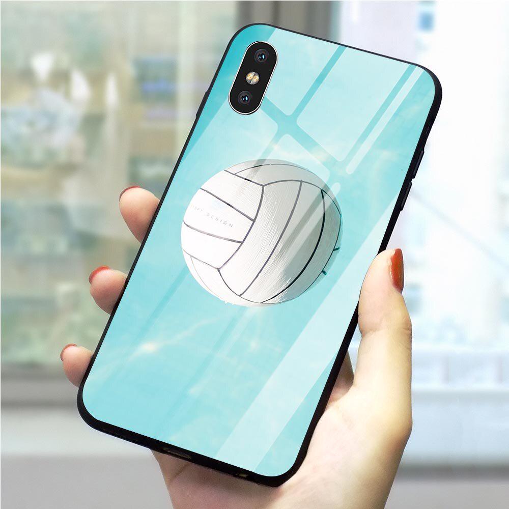 Buy Volleyball Sports Phone Cover For iPhone 5 5S SE 6S 7 8 Plus XS XR ...
