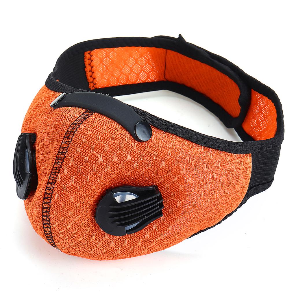 Buy Reusable Activated Carbon Face Masks with Double Breathing Valve ...