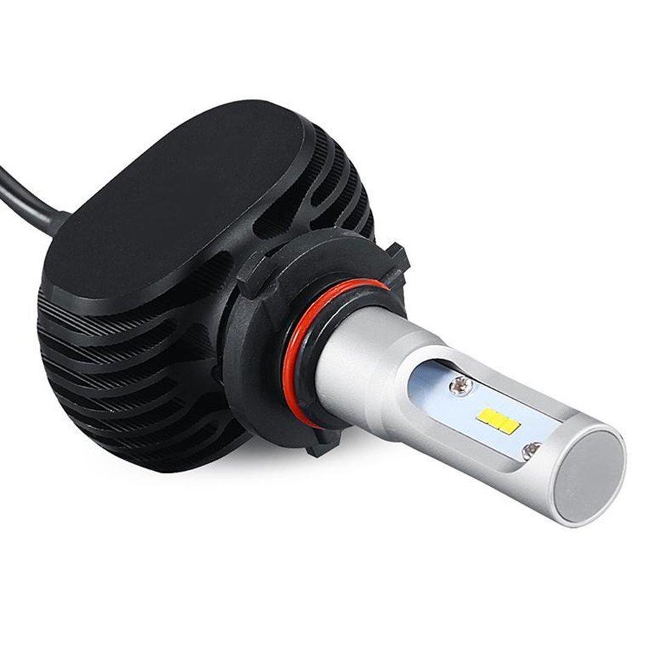 Buy S1 LED CSP Super Light Car Front Bulb H7 H8 H9 H11 9005 HB3 9006 ...