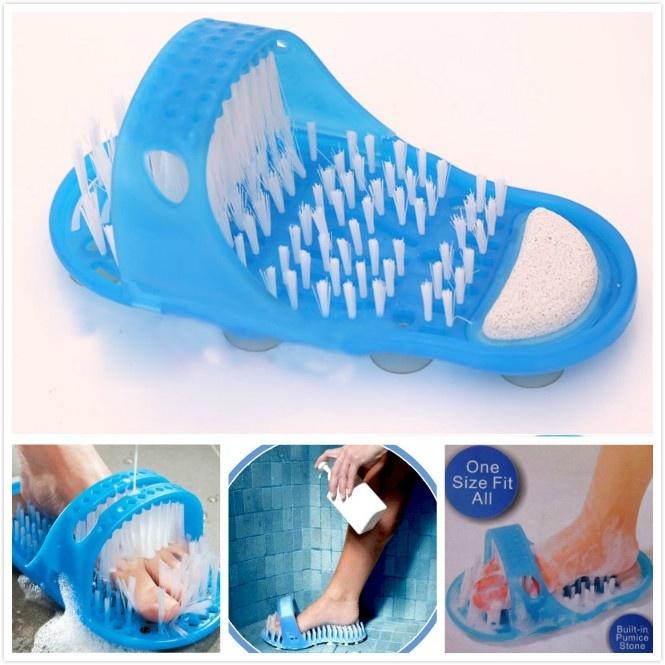Buy Foot Feet Care Tools Cleaner Scrubber Washer Shower Easy Bath Brush ...