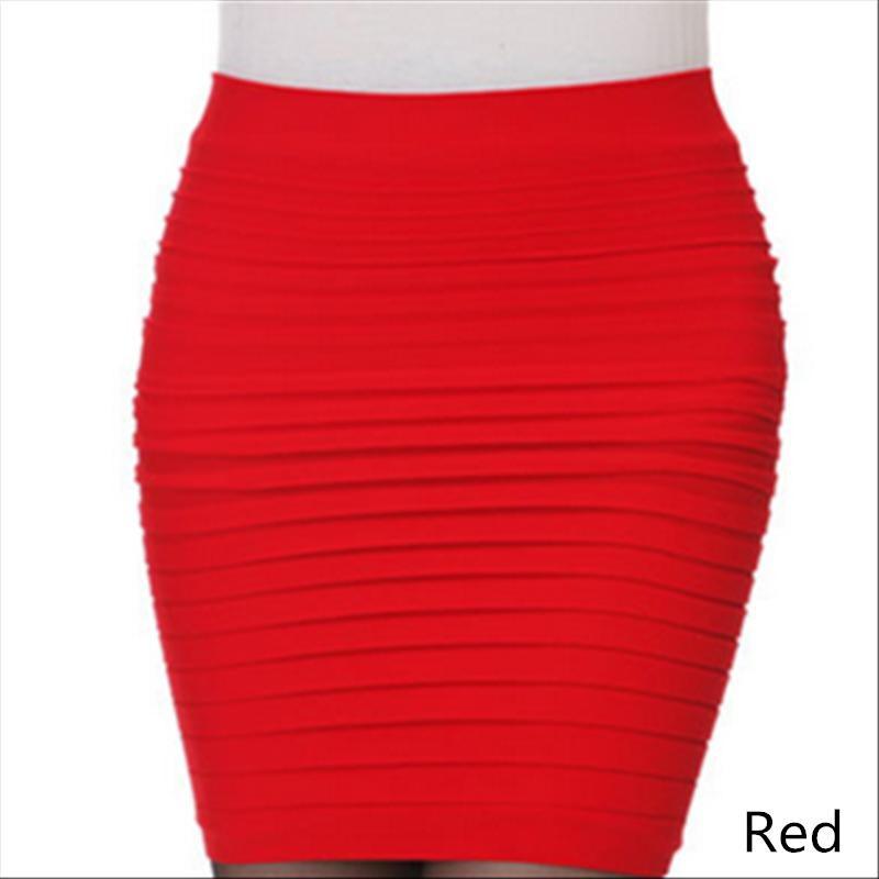 Buy Women's High-end Sexy Elastic Package Hip Skirt Step Skirts (Free ...