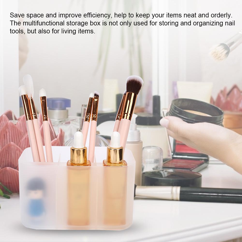 Cheap Nail Art Storage Box Nail Container Case Tool Organizer with 6 ...