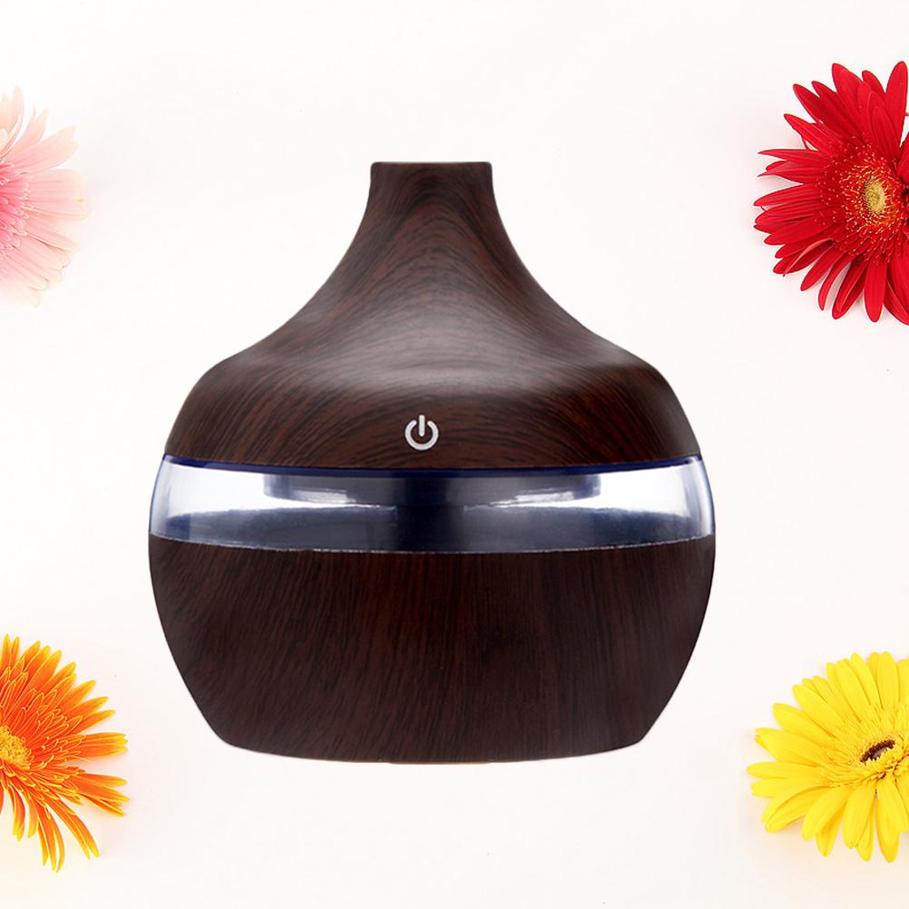 Ultrasonic Air Aroma Humidifier with 7 Color LED Lights Electric ...