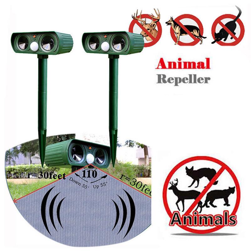 Buy High Quality 1PCS Solar PIR Motion Sensor Ultrasonic Bird Repeller ...